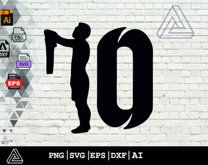 Messi Svg, Lionel Messi, Digital Art, , Football, Soccer, Leo ...