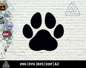 Dog Paw Svg, Dog Svg, Paw SVG, Animal Paw Svg, Animal Svg, Dog Paw ...