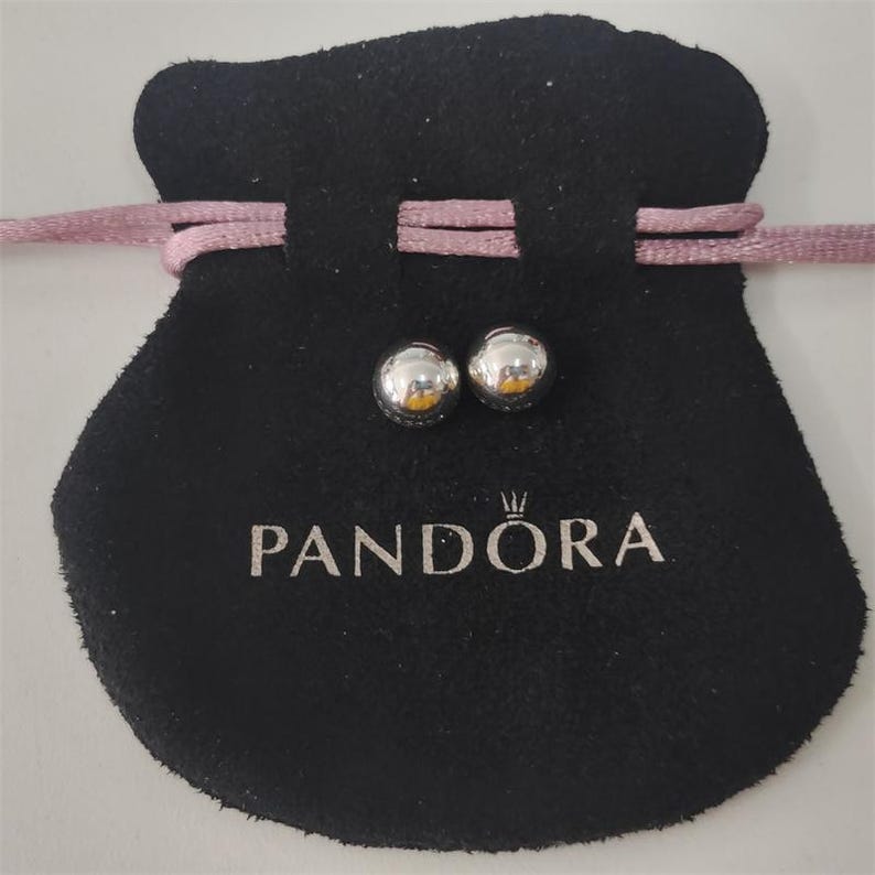 Pandora Open Bangle Shimmering End Caps Sparkly ALE - Etsy