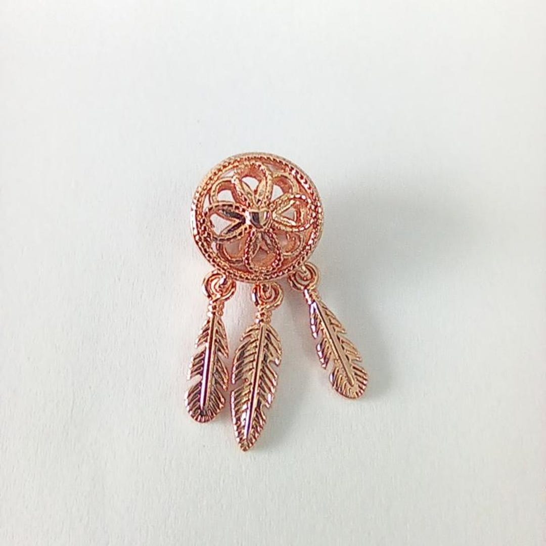 PANDORA Jewellery Charm Dreamcatcher Rose Gold - Etsy