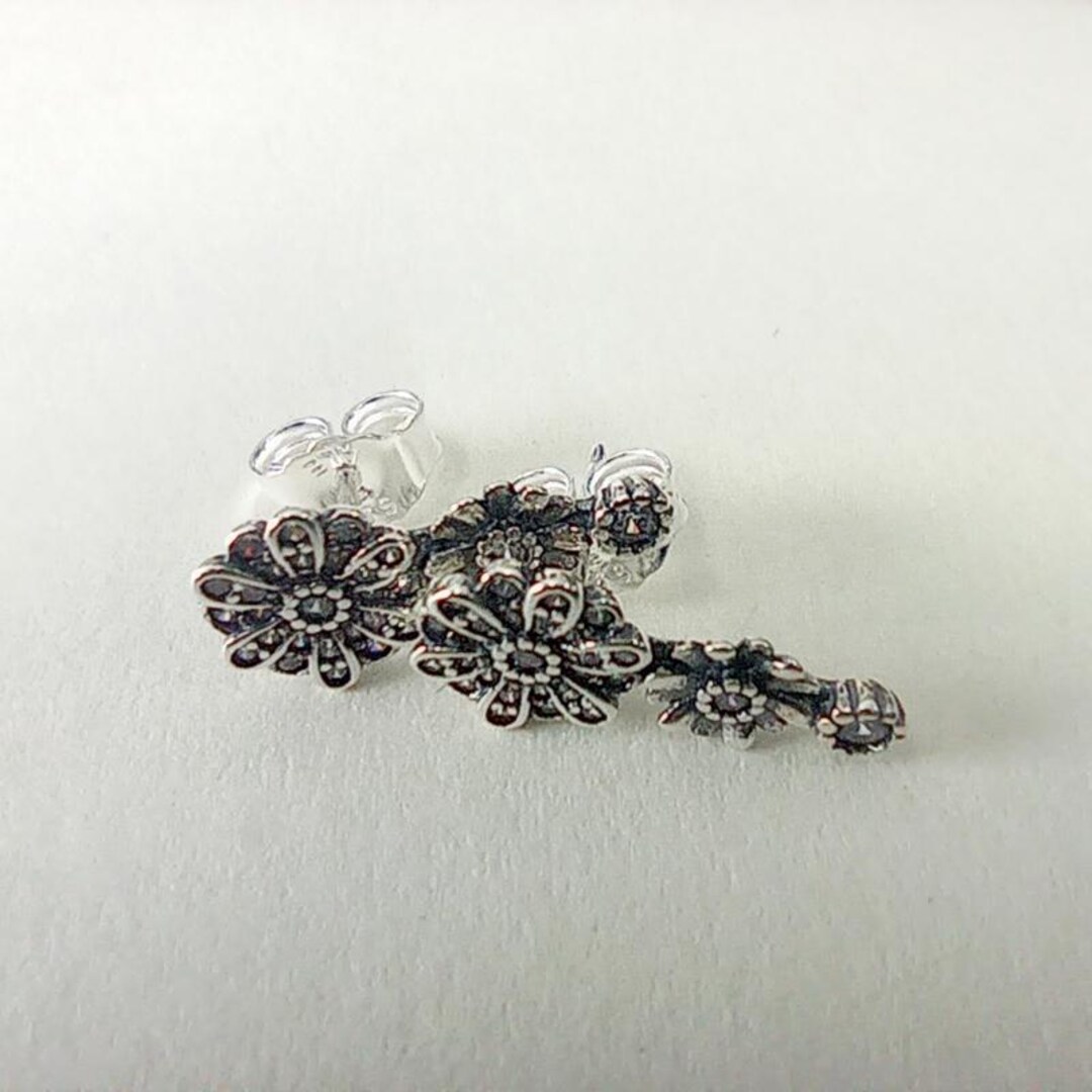 Pandora sparkling daisy flower trio stud earrings store