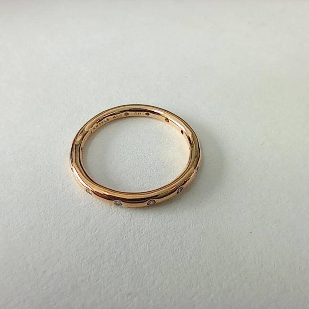 PANDORA Gold Droplets Sparkling CZ Ring *new* CZ - Etsy