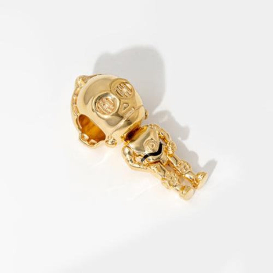 NEW 100% Authentic PANDORA Shine Star Wars C-3PO Charm Pendant ...