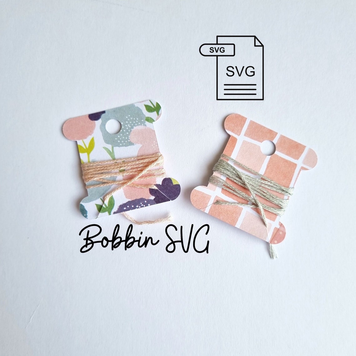 Bobbin SVG File Thread Bobbin Digital Download Bobbin PDF - Etsy