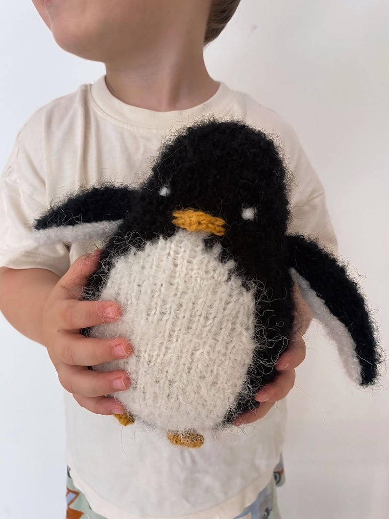 Bluum Penguin Toy KNITTING PATTERN | Handmade Amigurumi Toy | Knitting ...