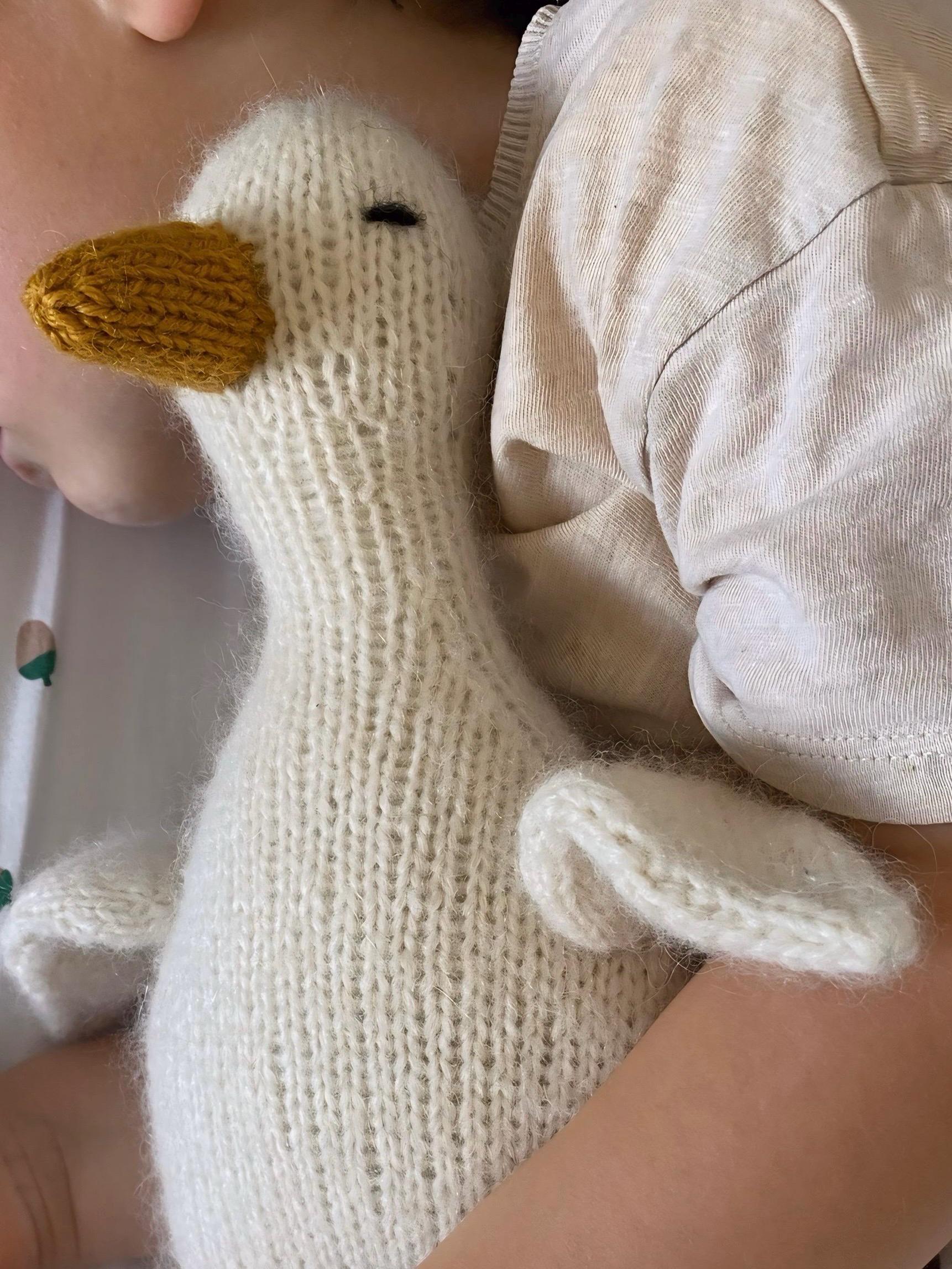 My Lovely Goose Toy KNITTING Pattern FLAT Version | Handmade Amigurumi ...