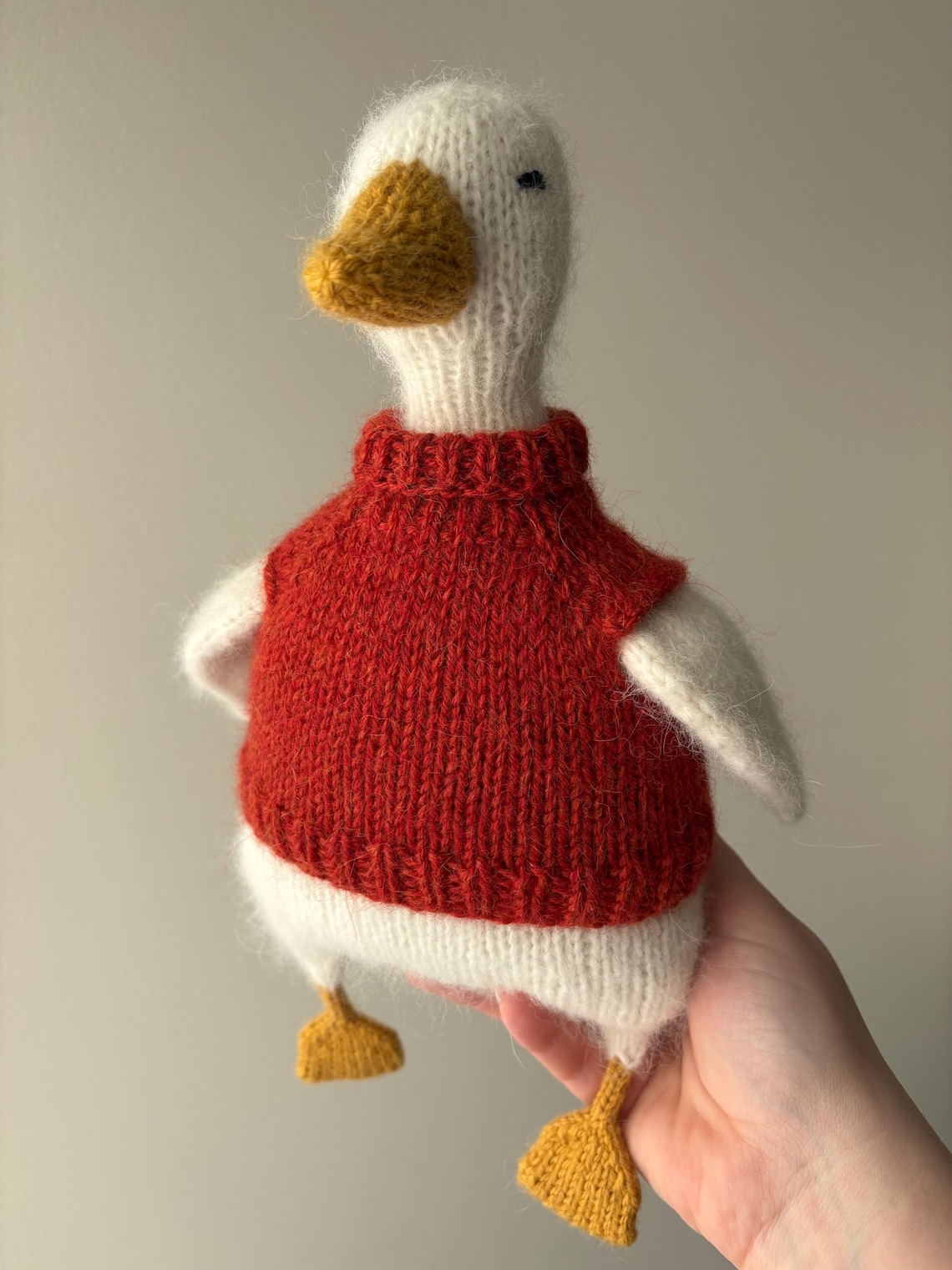 My Lovely Goose's Sweater & Pants KNITTING Pattern ROUND Version ...