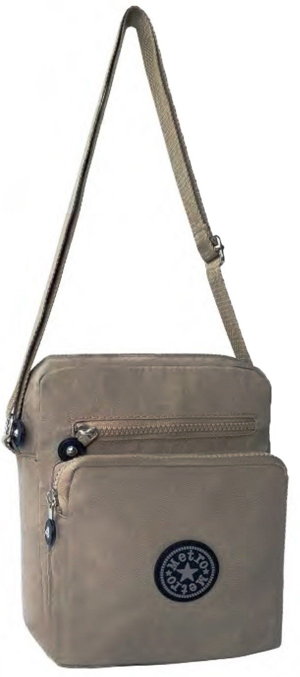 Three Section Nylon Crossbody Bag - Holidays, Everyday, Travel - Etsy UK