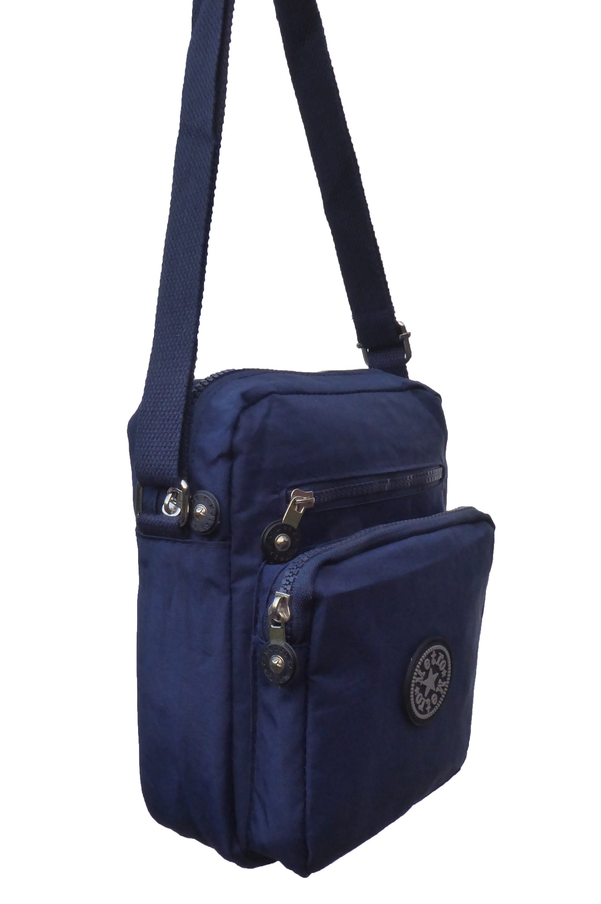 Three Section Nylon Crossbody Bag - Holidays, Everyday, Travel - Etsy UK