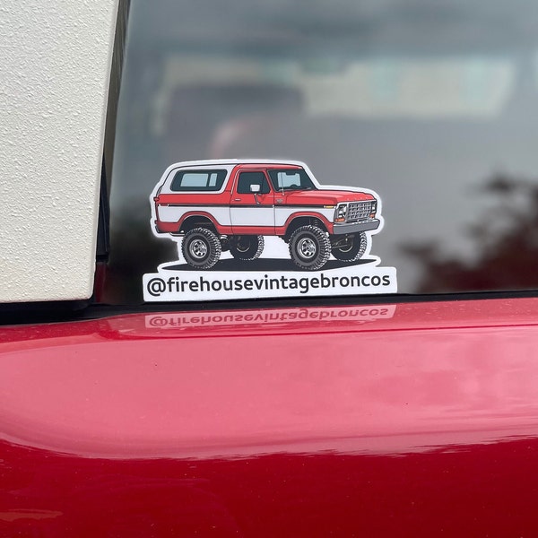 Bronco Sticker - Etsy