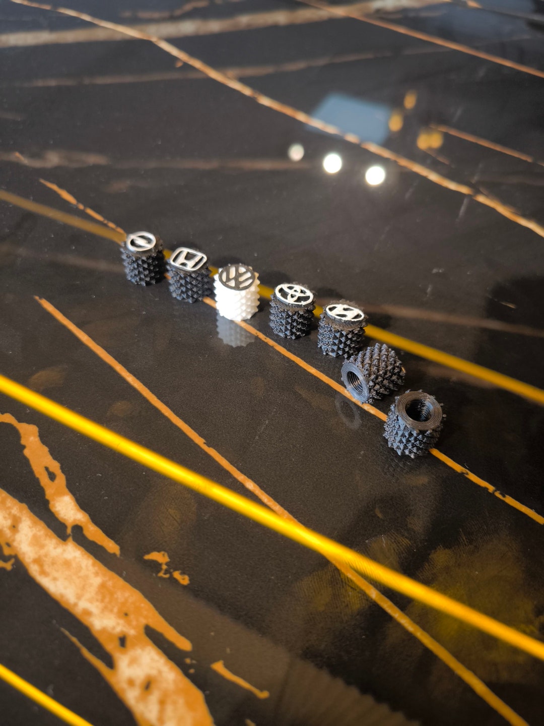 4 Pcs High-quality PLA Plastic Tire Valve Caps Select a Car Model - Etsy