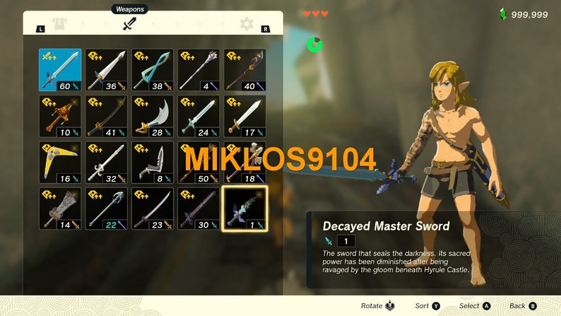 Save Edit- the Legend of Zelda: Tears of the Kingdom - Etsy