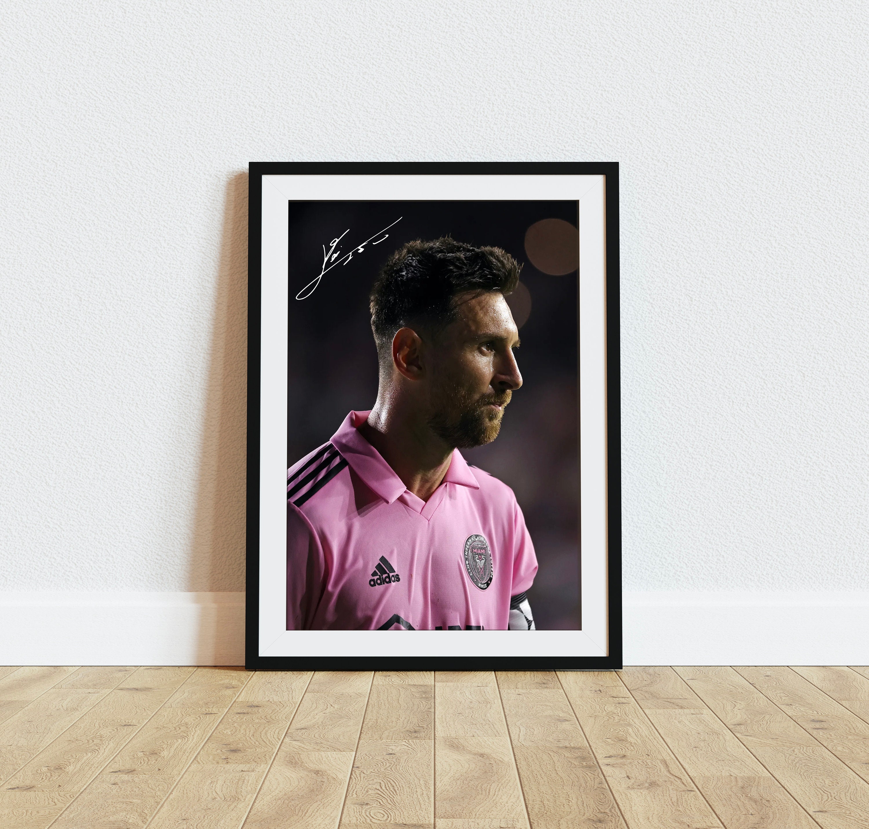 LIONEL MESSI Inter Miami A3 Autograph Signed Poster pre Print Signature ...