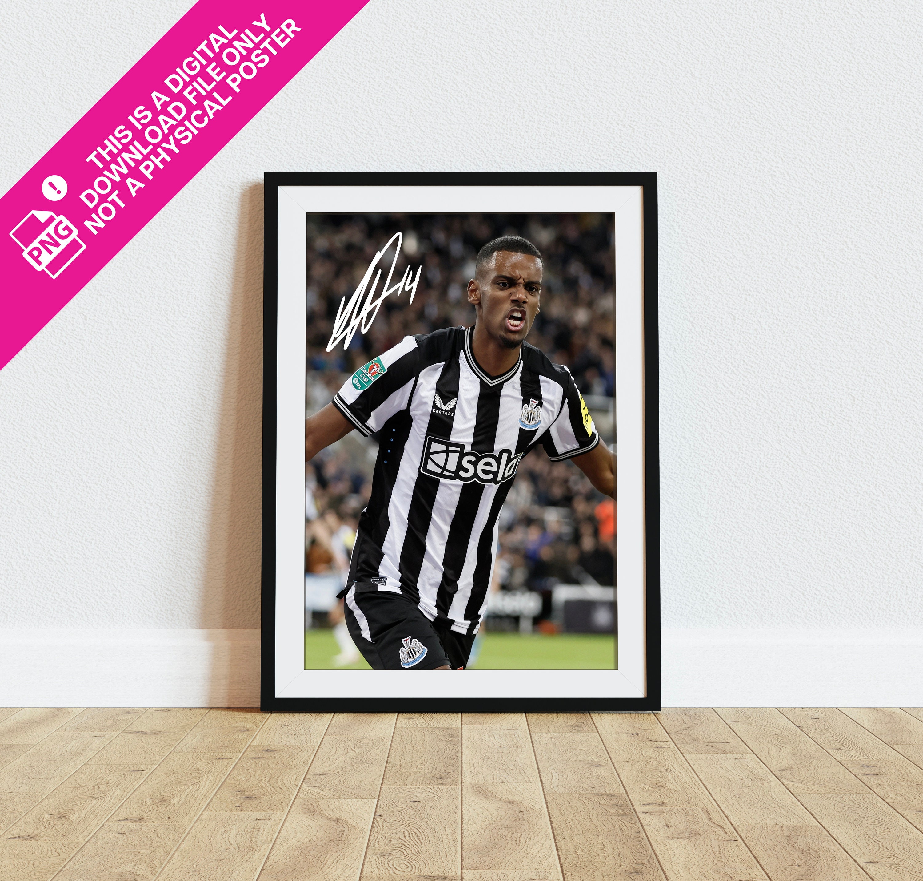 ALEXANDER ISAK Newcastle Autograph Signed Poster Print - Etsy