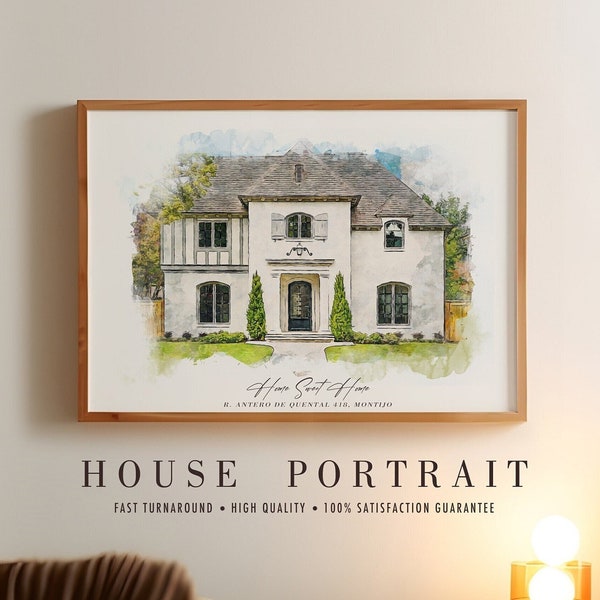 House Portrait - Etsy