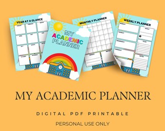 2023-2024 Downloadable School Calendar - Etsy