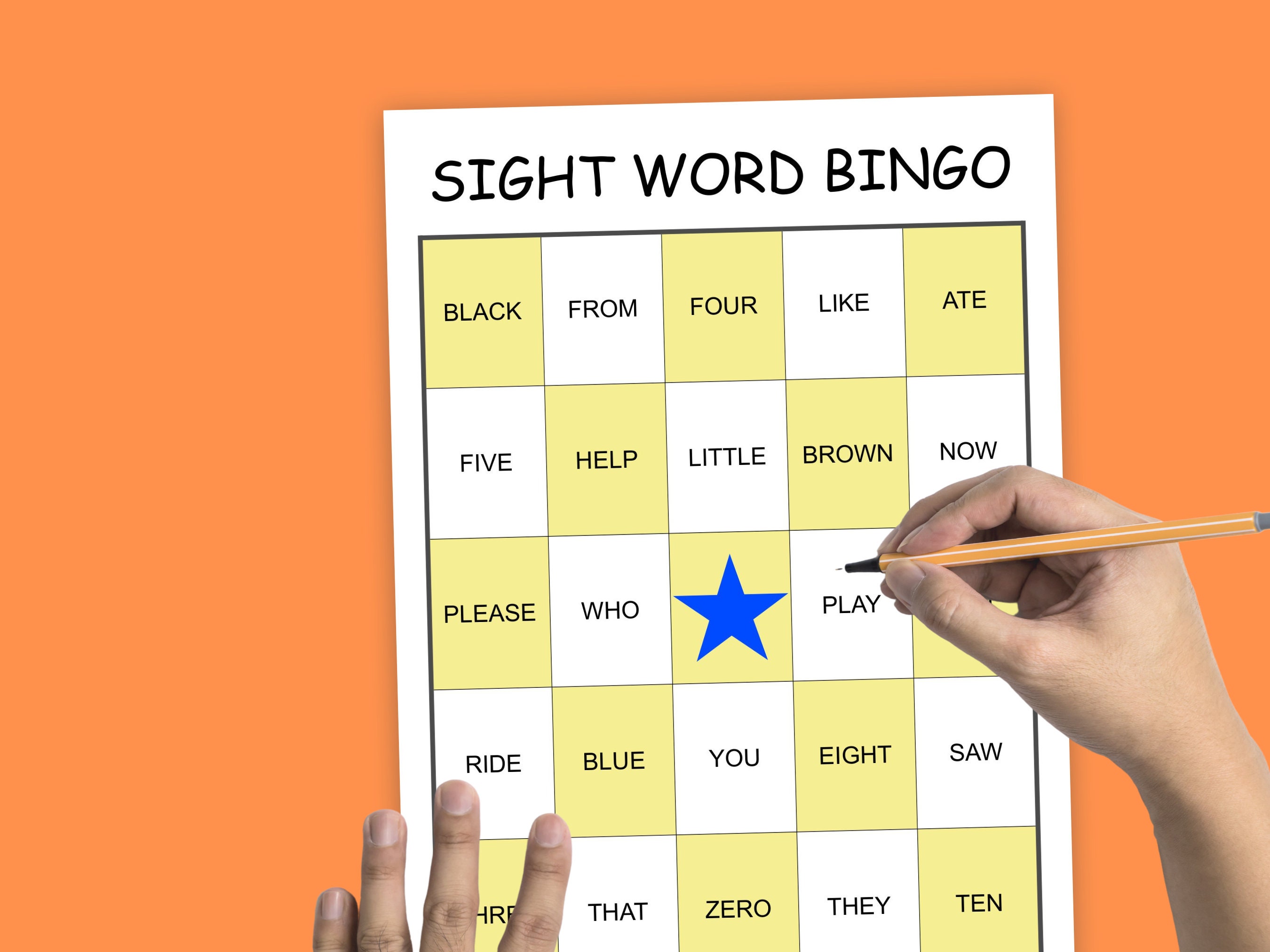Kindergarten Sight Words Pack - Etsy