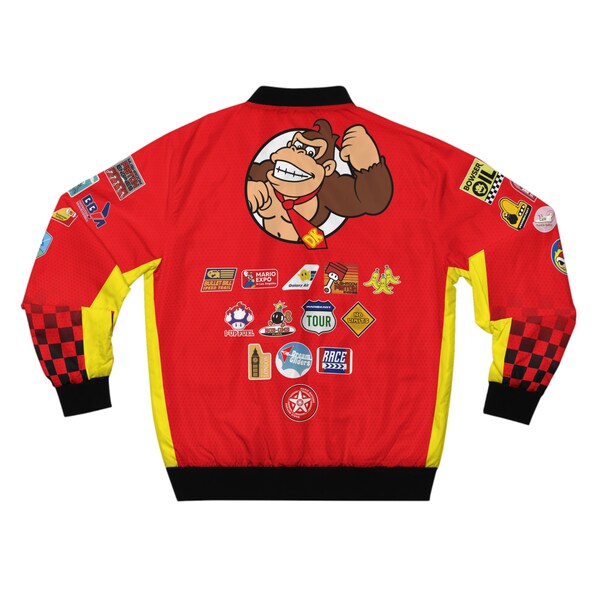 Super Mario Bomber Jacket - Etsy Israel