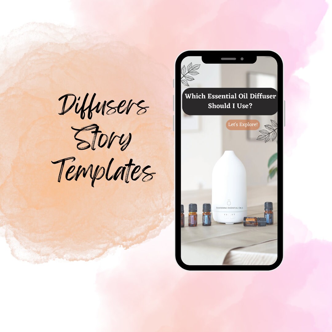 Essential Oil Templates | Doterra | Diffuser | Essential Oil Stories ...