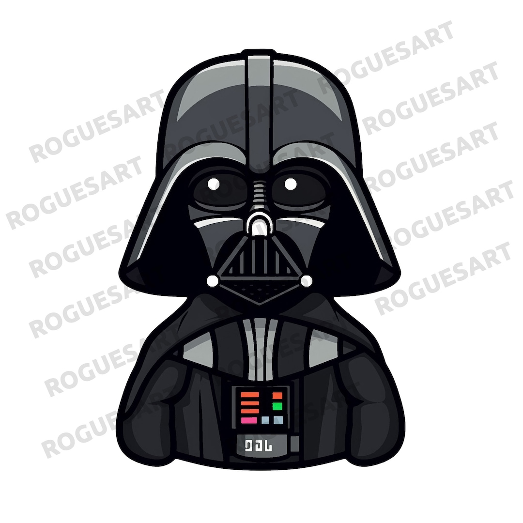 Darth Vader Clipart PNG, SVG, Digital Download, Star Wars Helmet SVG ...