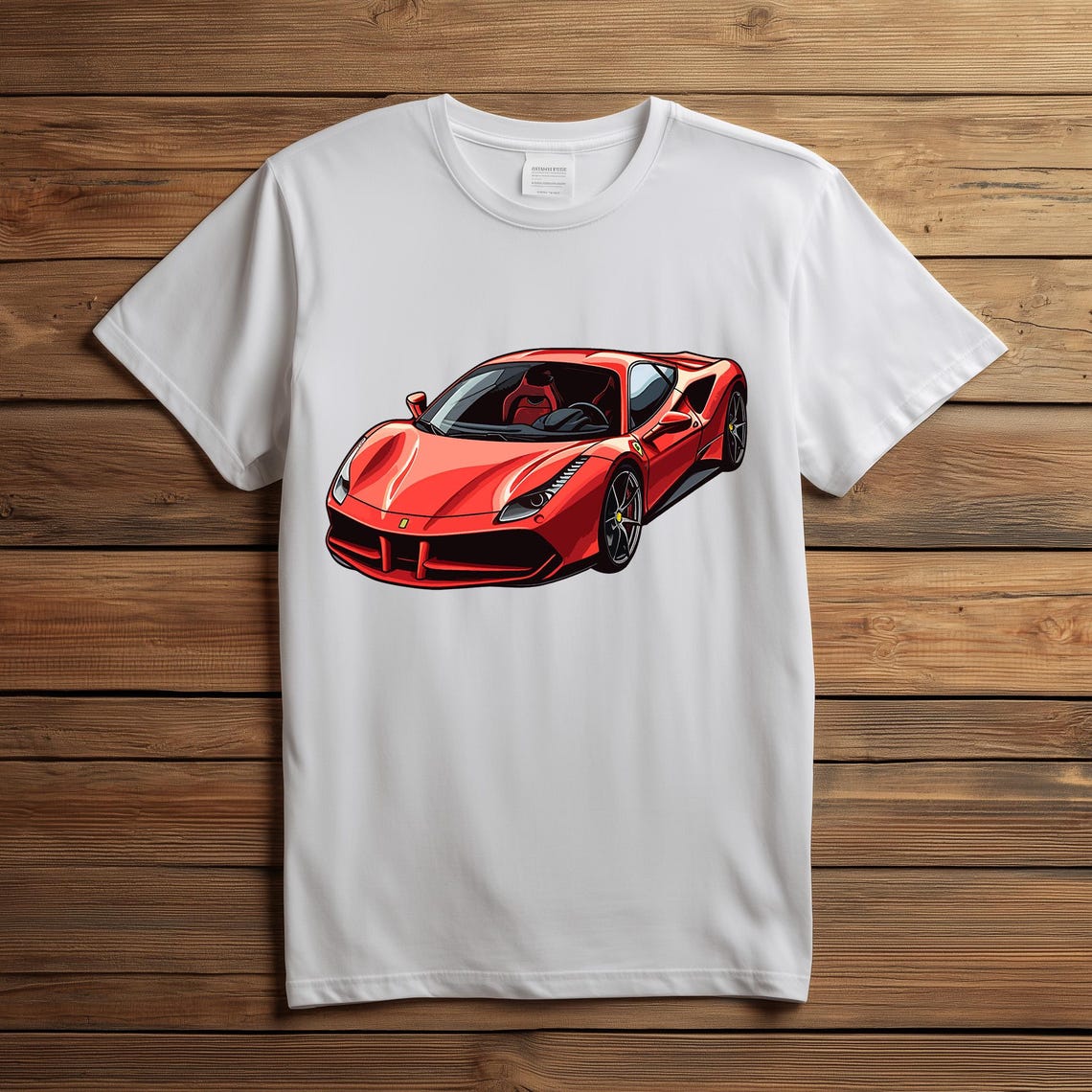 Ferrari 488 Clipart PNG, Sports Car SVG, Exotic Supercar Digital ...