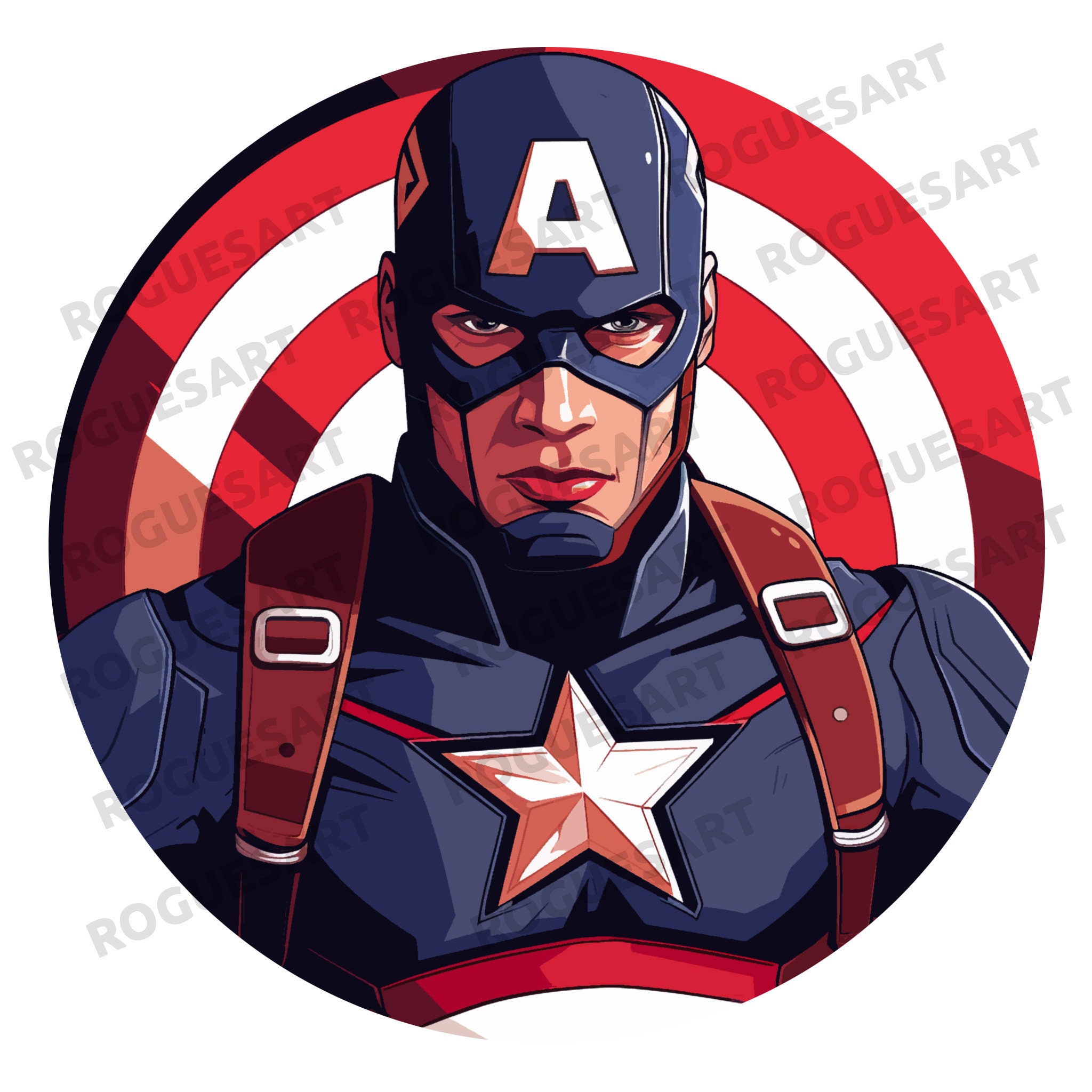 Captain America Clipart PNG, SVG, Digital Download, Printable ...