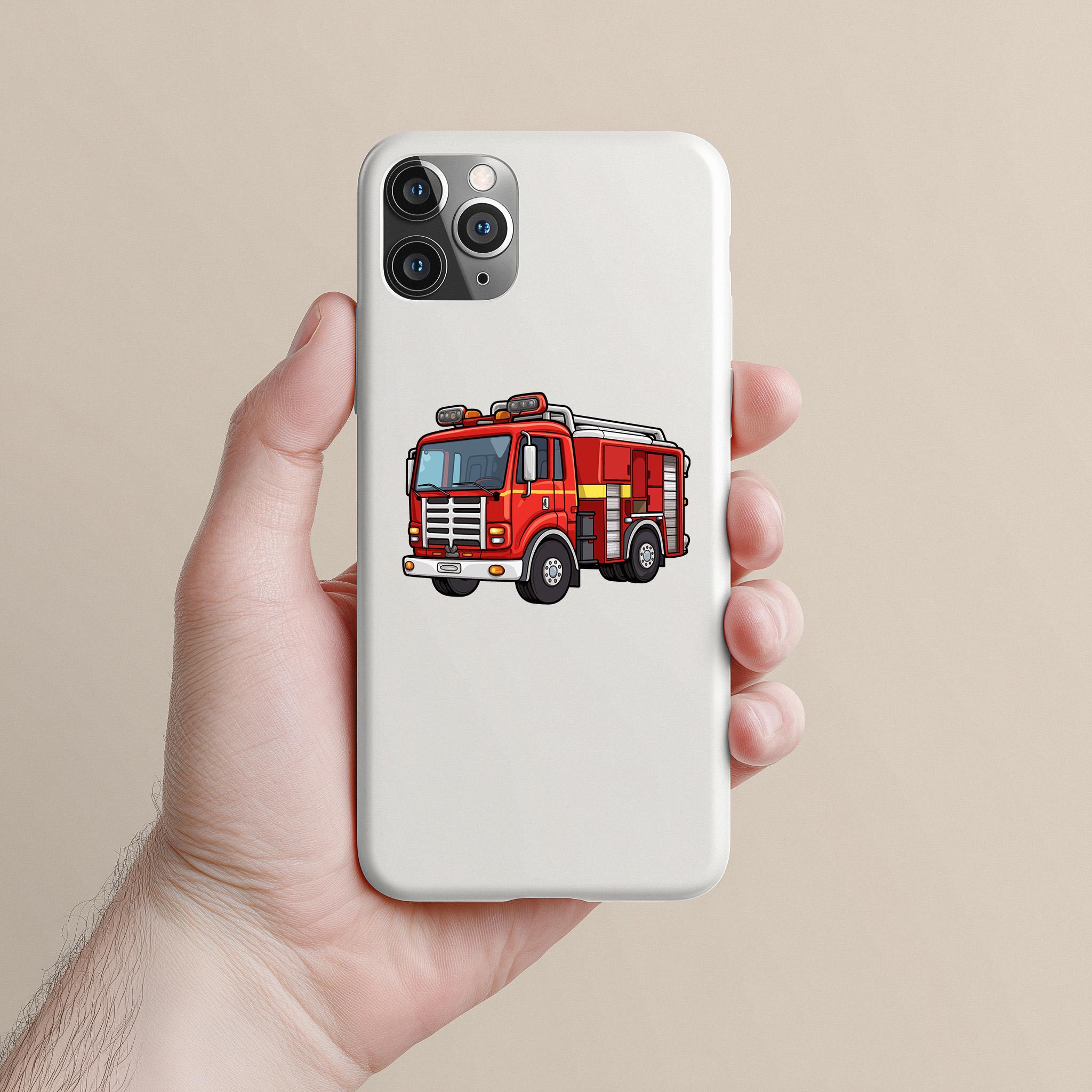 Firetruck Clipart PNG, SVG, Digital Download, Printable, Sublimation ...