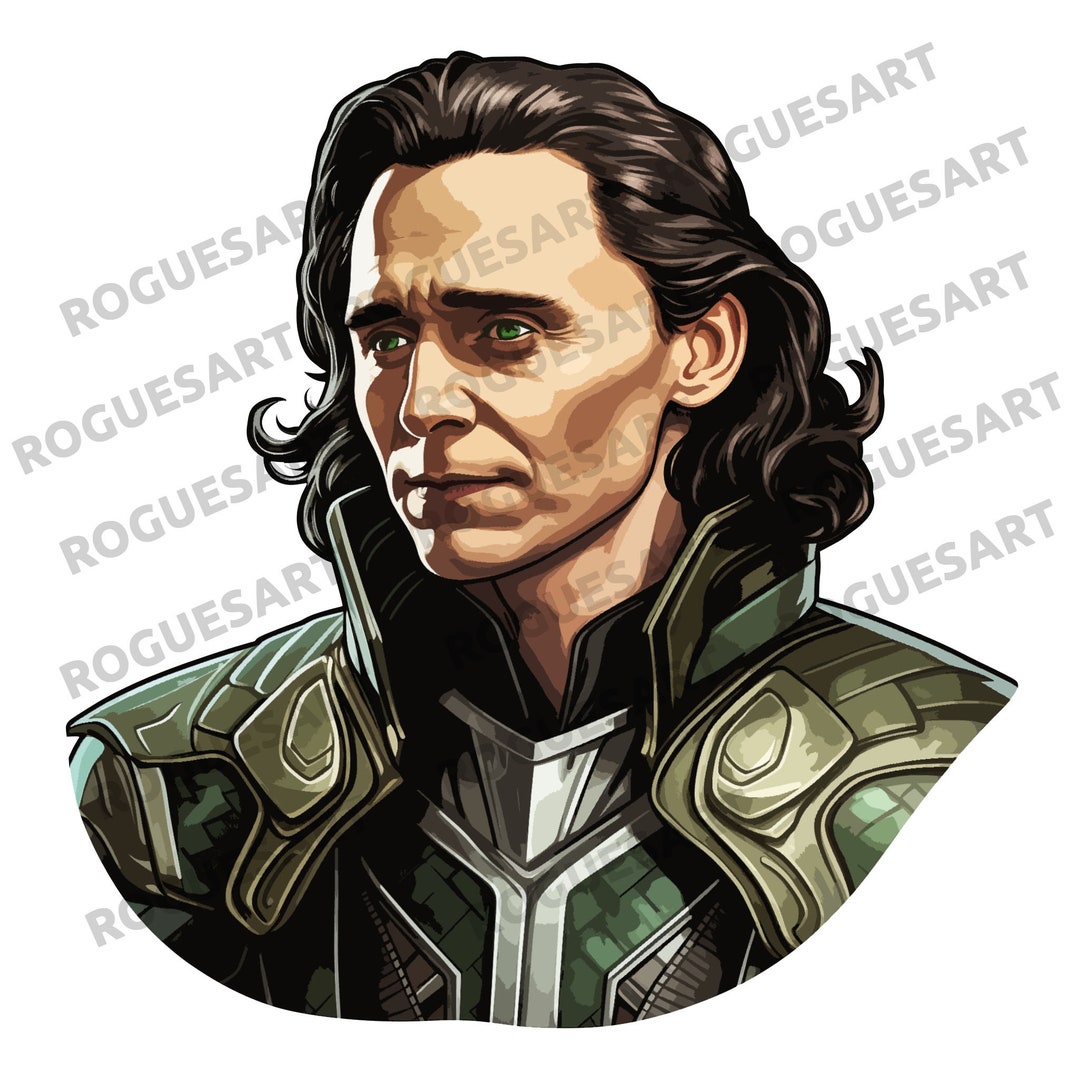 Loki Clipart PNG, Sticker, SVG, Digital Download, Printable ...