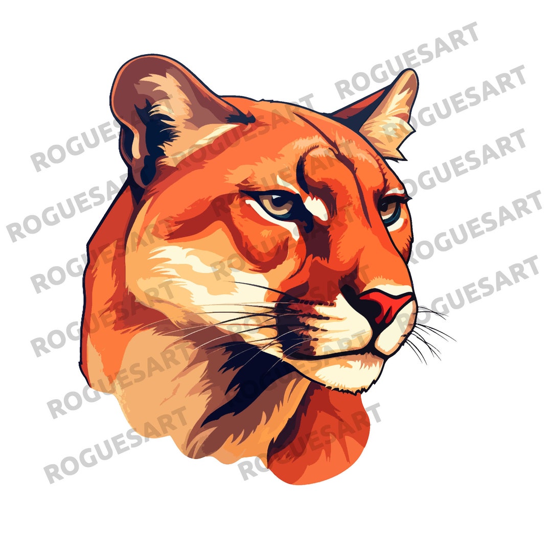 Puma PNG, JPG, Clipart, Digital Download, Printable, Sublimation ...