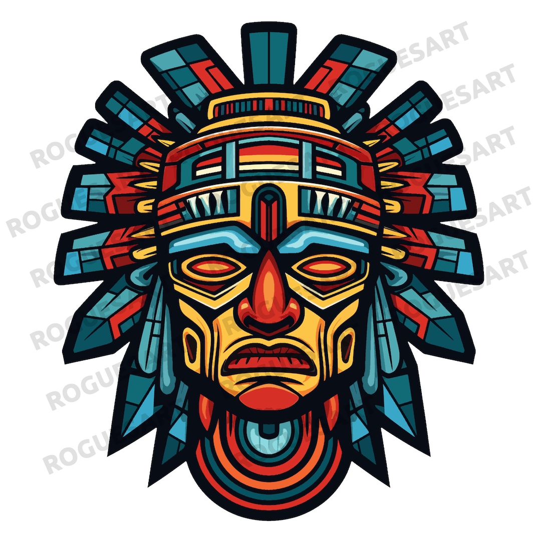 Aztec Clipart PNG, SVG, Digital Download, Printable, Sublimation ...