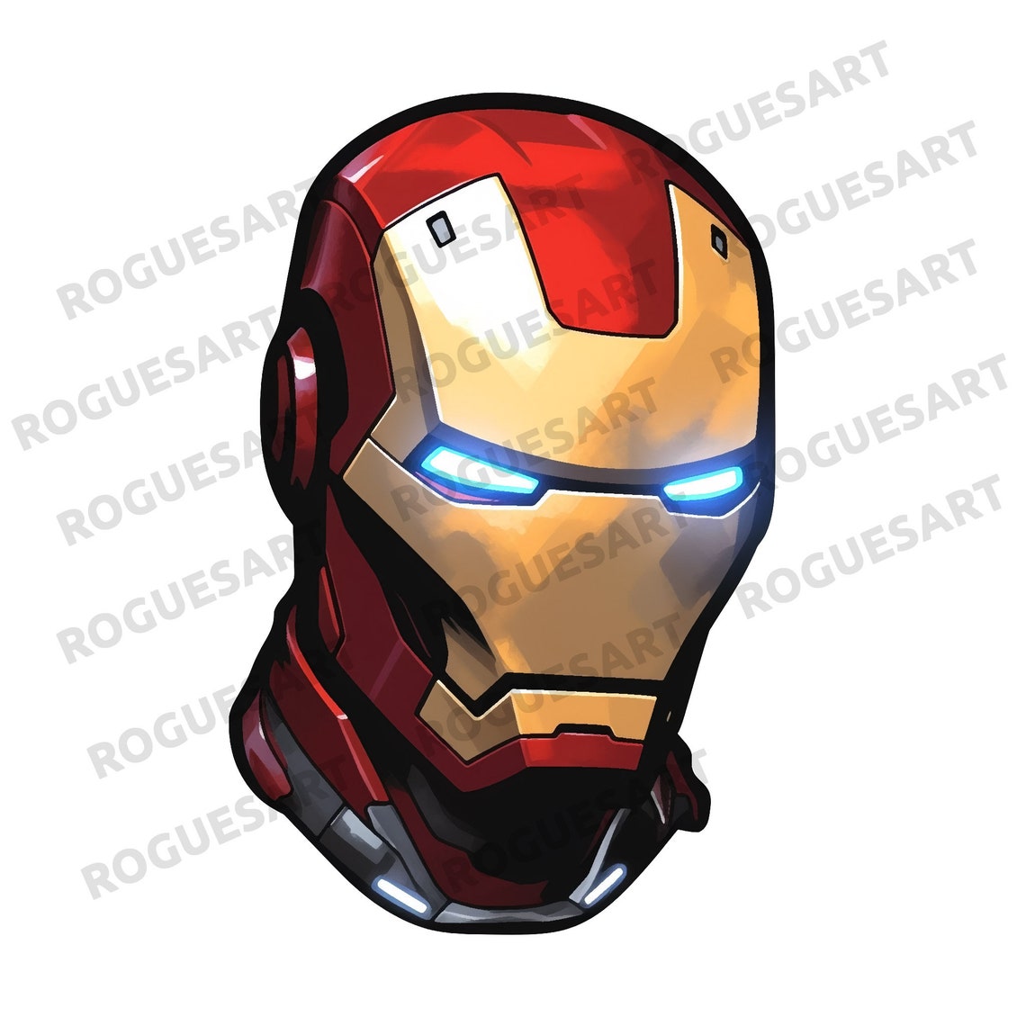 Iron Man PNG, Marvel Sticker, Clipart, Digital Download, Printable ...