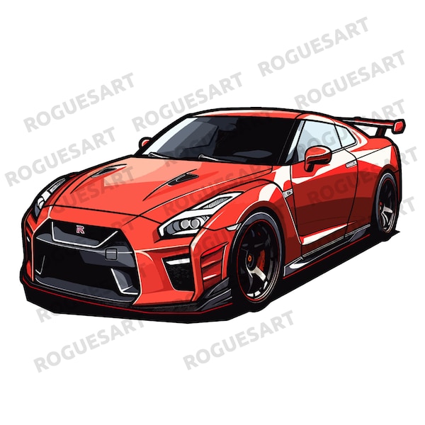 Nissan Gtr Svg - Etsy