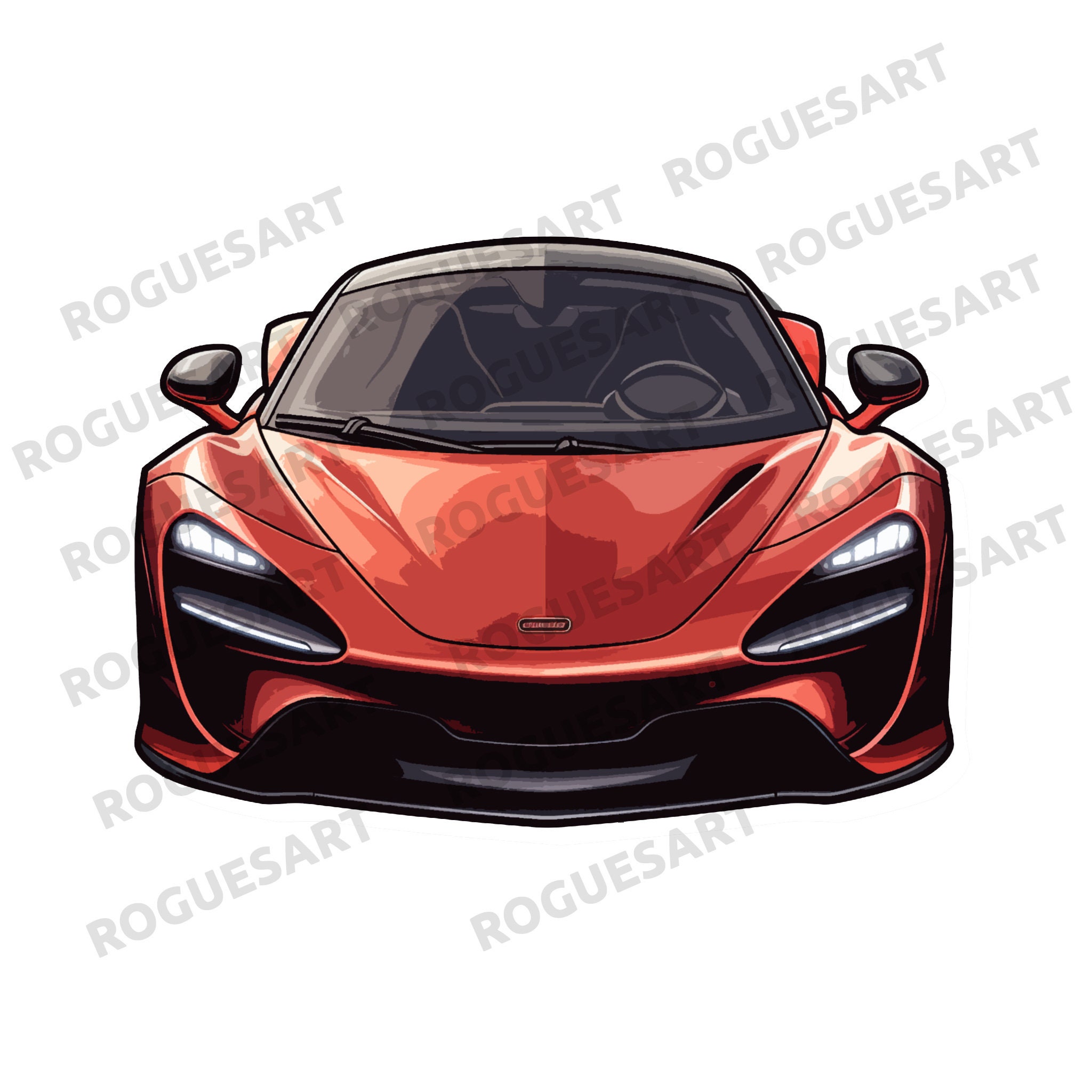 Mclaren 720s Clipart PNG, SVG, Digital Download, Printable, Sublimation ...