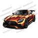 Mercedes AMG Clipart PNG, SVG, Digital Download, Printable, Sublimation ...