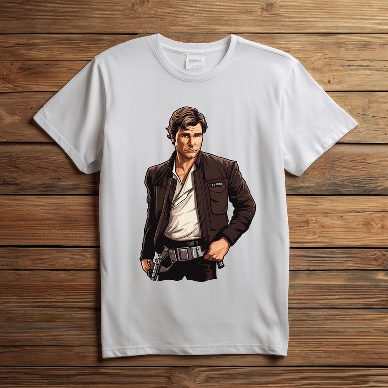 Han Solo Clipart PNG, JPG, Digital Download, Printable, Sublimation ...
