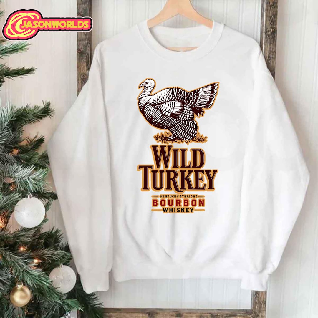 Wild Turkey Bourbon Thanksgiving Unisex Shirt, Gift for Thanksgiving ...