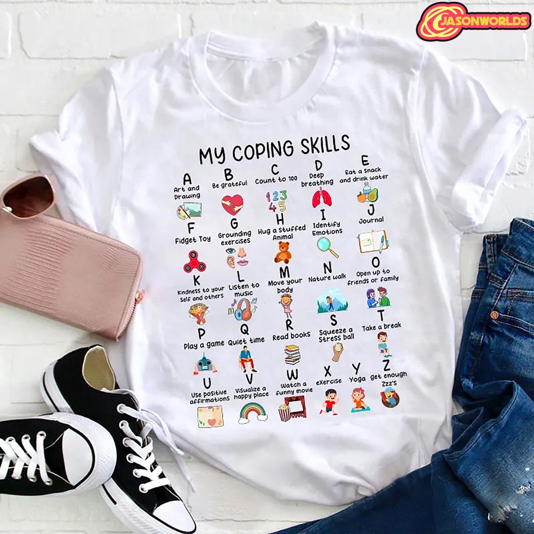 My Coping Skills T-shirt Coping Skills Shirt Alphabet - Etsy