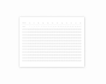 Weekly Planner Printable One-page, Daily Tasks, Habit Tracker ...