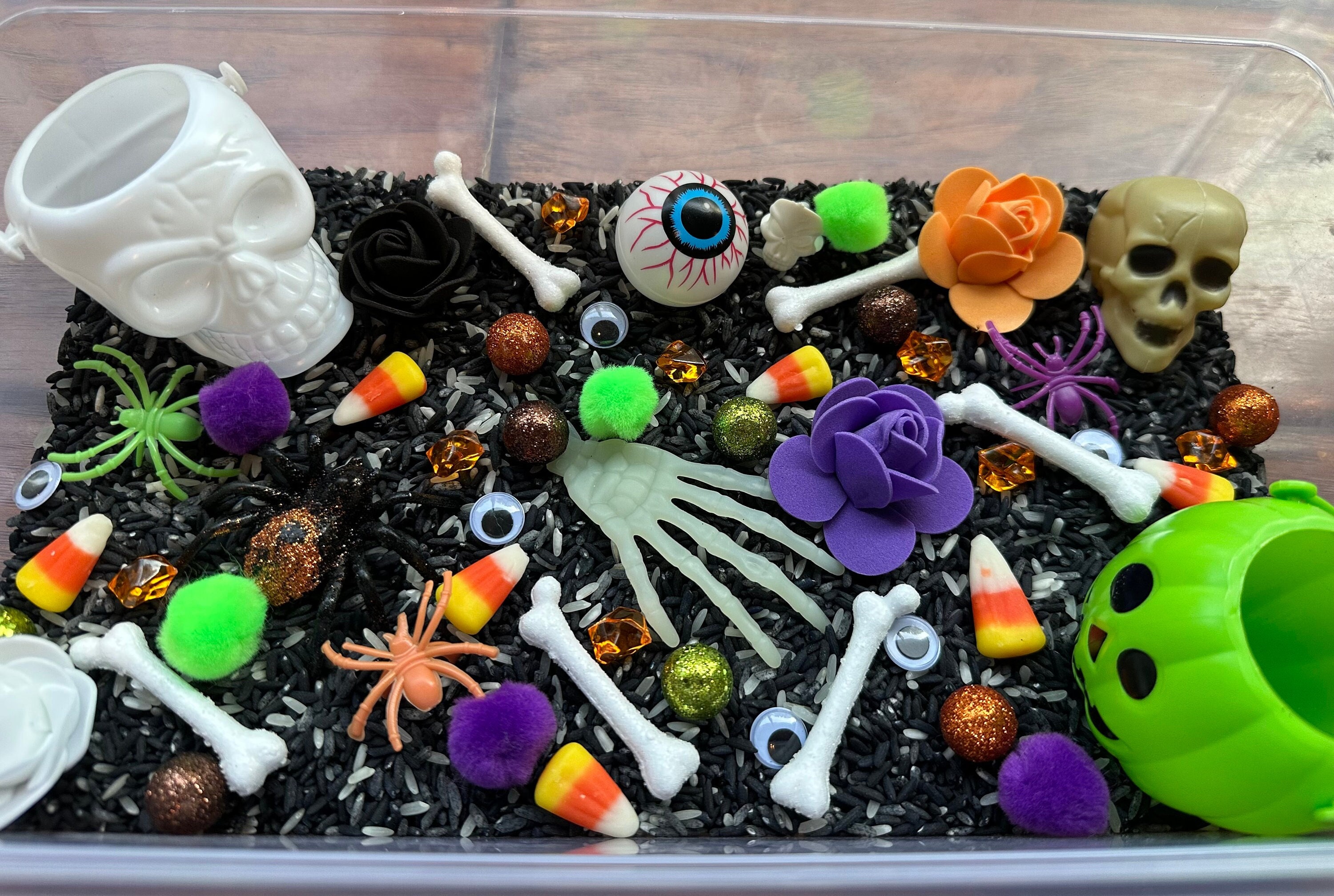 Halloween Sensory Bin, Fall Sensory Kit, Halloween Activity for Kids ...
