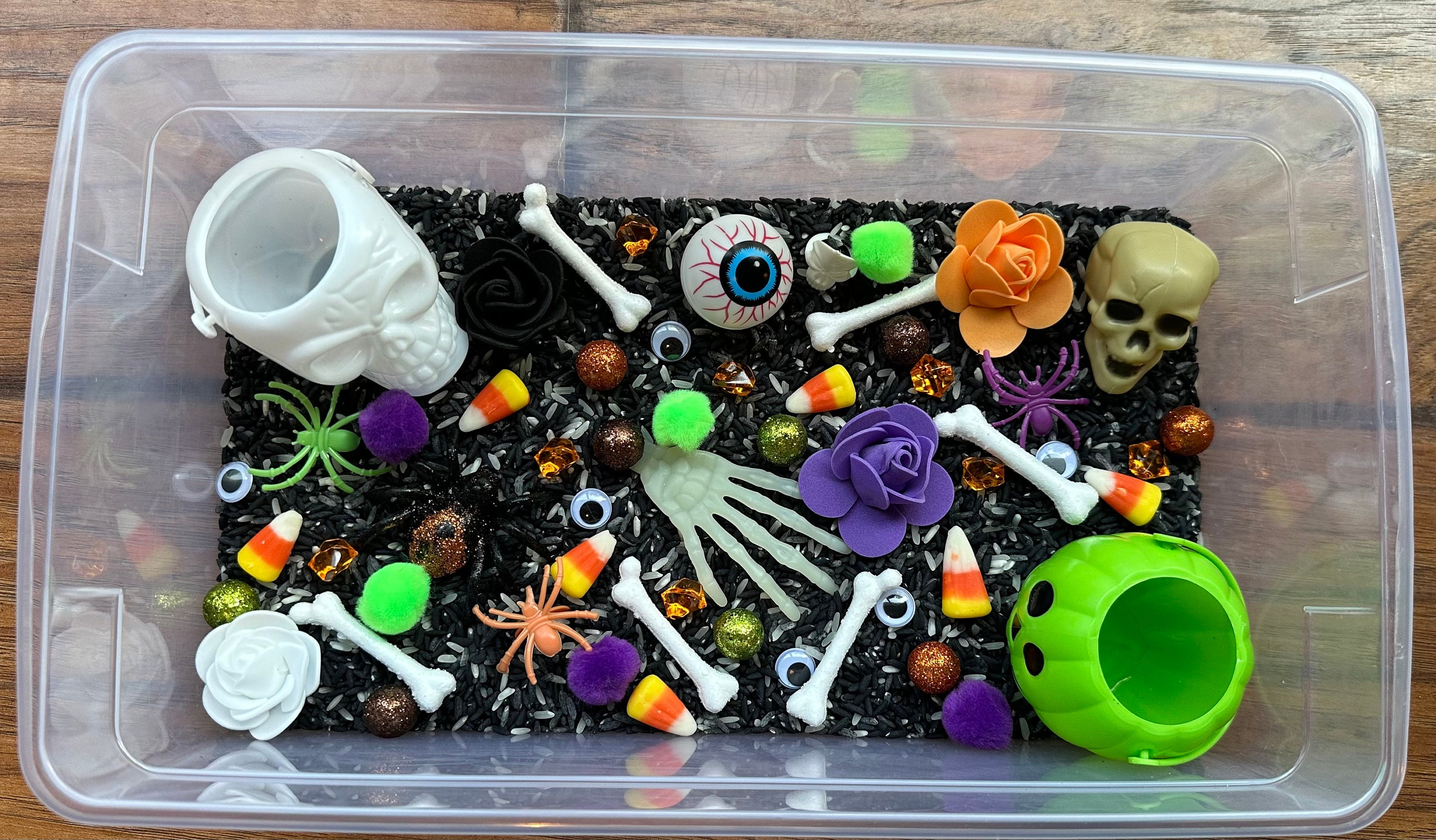 Halloween Sensory Bin, Fall Sensory Kit, Halloween Activity for Kids ...