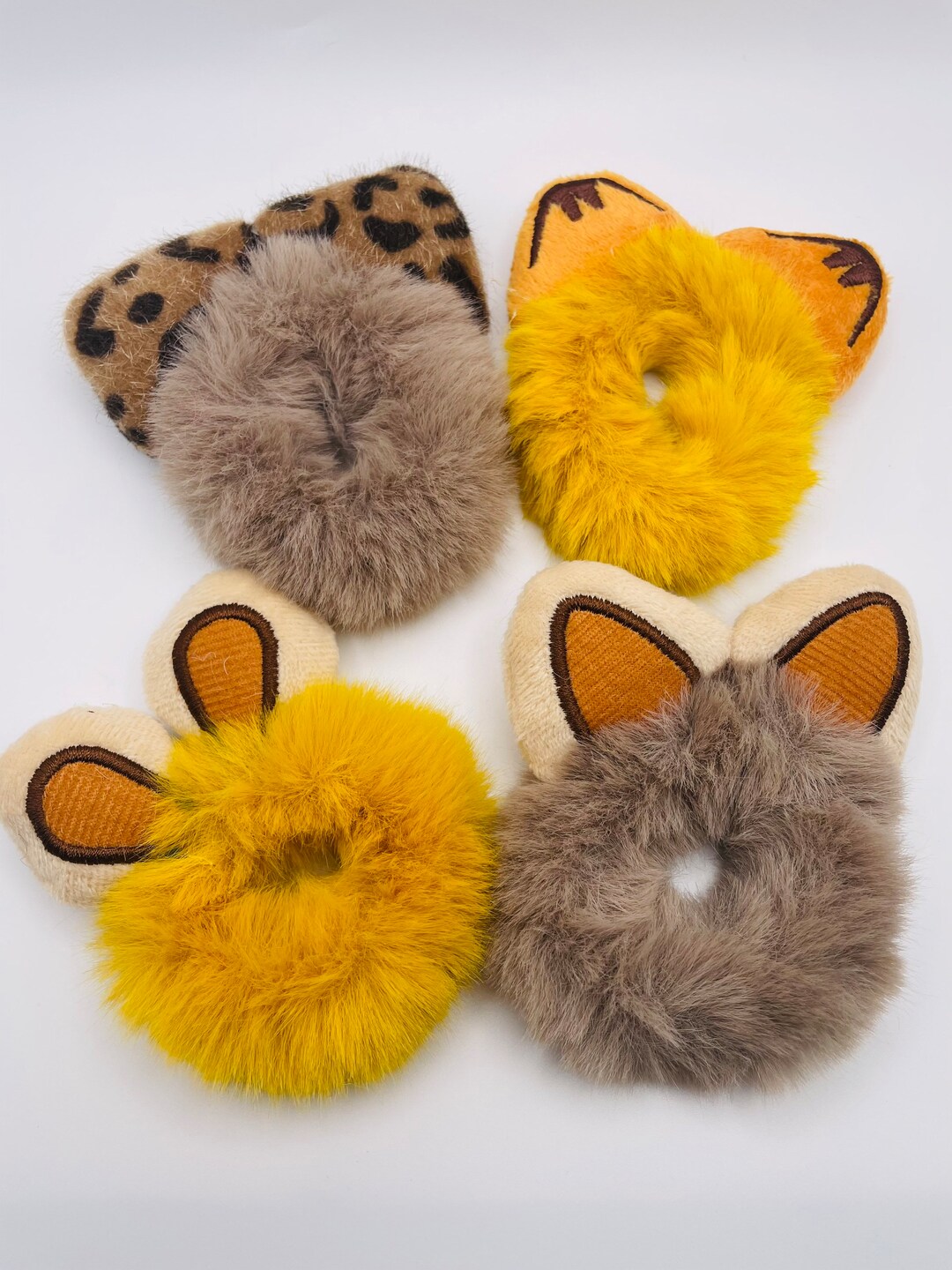 Cute Furry Animals Hair Ties - Etsy