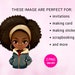 Black Girl PNG, Black Girls Bundle, Black Kids Png, Little Black Girl ...