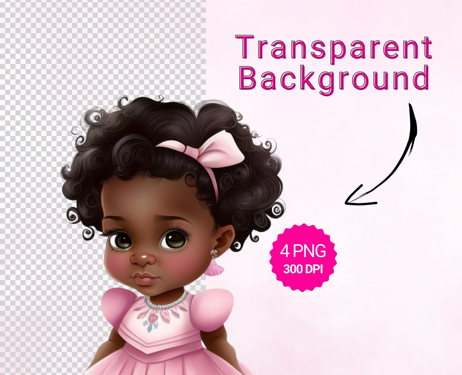 Black Princess Png Black Girls PNG Black Girl Clipart Black - Etsy
