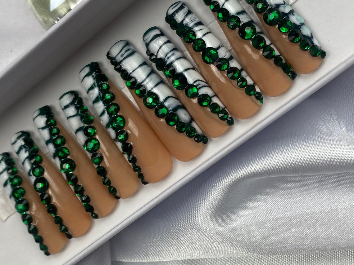SWAMP THING Press on Nails - Etsy