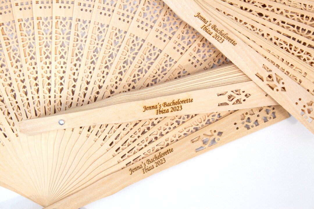 Personalized Fans Wedding Favors Hand Fan Bridal Shower Gifts Hand Fan ...