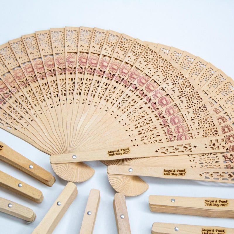 Wedding Favors Hand Fans - Etsy
