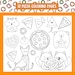 Pizza Coloring Pages for Girls and Boys, 12 Cute Food Colouring Sheets ...
