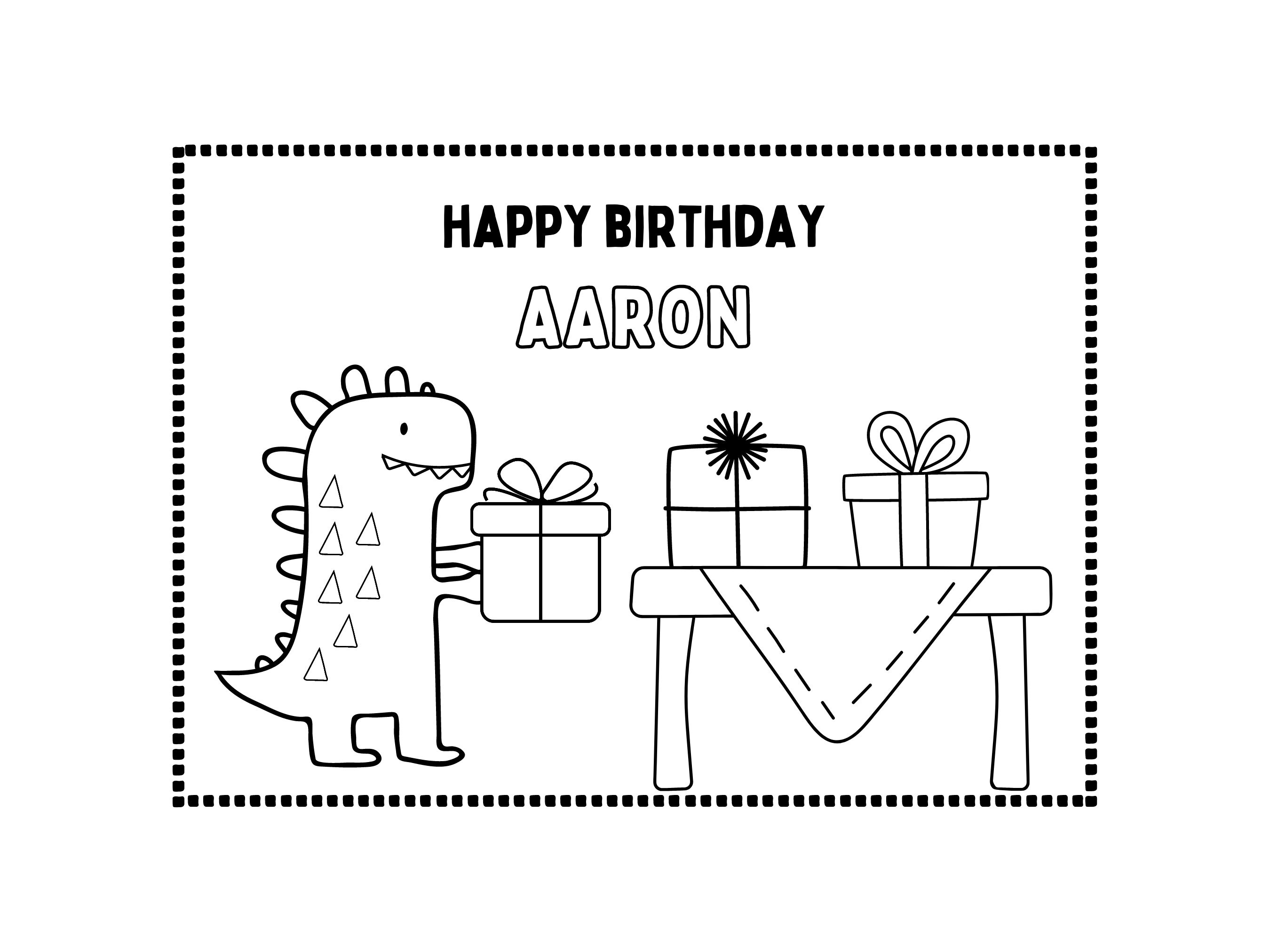 Personalized Dinosaur Coloring Pages for Dinosaur-themed - Etsy