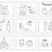 Christmas Cats Coloring Pages for Girls and Boys, 18 Printable Color ...