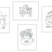 Christmas Gnomes Coloring Pages, 20 Printable Color Sheets, Cute ...